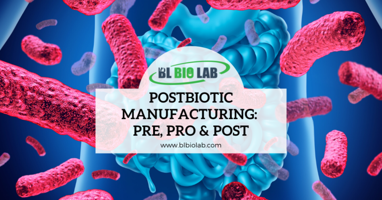Postbiotic Manufacturing Pre Pro And Post Bl Bio Lab
